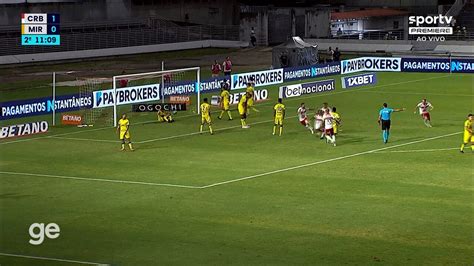 Vídeo CRB 2 x 0 Mirassol Melhores momentos 11ª rodada do