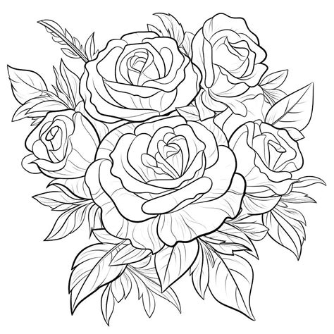 Desenho 41 De Flores Para Colorir