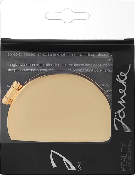 Janeke Gold Mirror Miroir De Poche Grossissant X3 Makeup Be