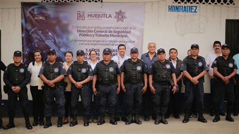 Reconocerán a policías con estímulos económicos por antigüedad