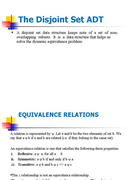 the disjoint set adt pdf vertex graph theory algorithms and data structures