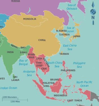 East And Southeast Asia World Regional Geography