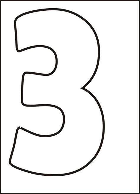 Moldes De Numeros Grandes Del 1 Al 10 Para Imprimir Infoupdate Org