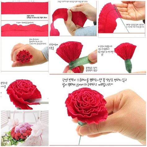 Cómo Hacer Flores De Papel Crepé Paso A Paso Maripo