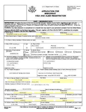 Ds 260 Pdf Fill And Sign Printable Template Online