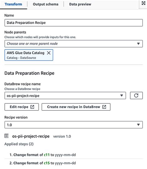 detect mask and redact pii data using aws glue before loading into amazon opensearch service