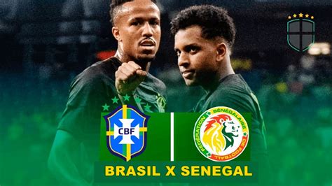 Brasil x Senegal AO VIVO como assistir online de graça ao amistoso da