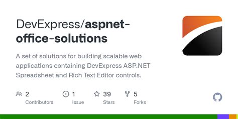 github devexpress aspnet office solutions a set of solutions for building scalable web