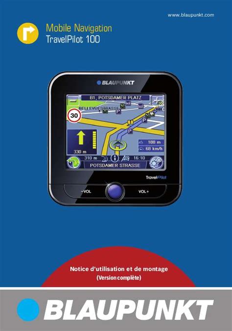 Notice BLAUPUNKT TRAVEL PILOT 100 D A CH Autoradio Trouver Une