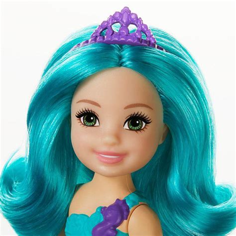Mu Eca Chelsea Sirena Barbie Dreamtopia Inch Con Cola Y Pelo Verde