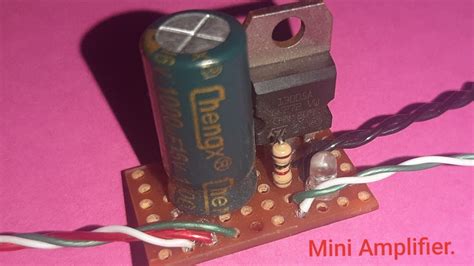 How To Make A Amplifier With A Single Transistor At Home By Technical