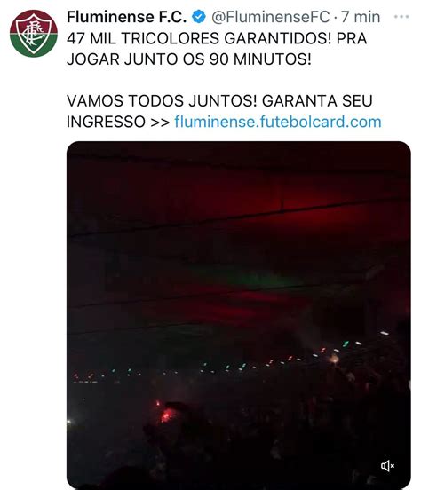 Fluminense Divulga Nova Parcial De Ingressos Vendidos Para Duelo