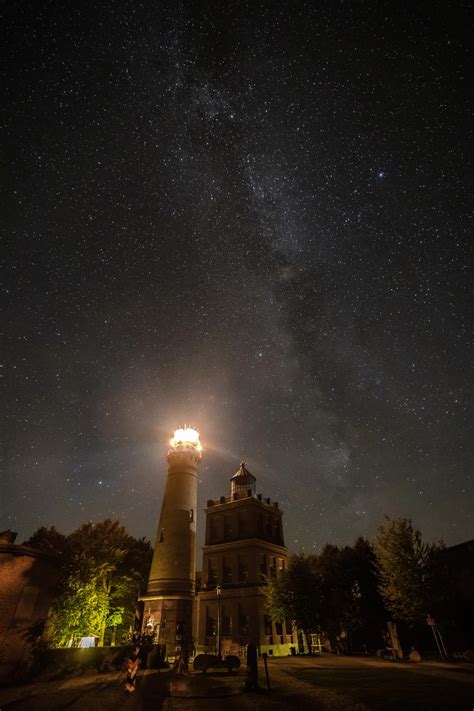 Das Leuchtfeuer Kap Arkona Auf R Gen