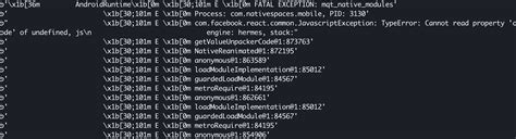 [android release build crash] typeerror undefined is not an object evaluating valueunpacker