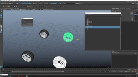 Easy Auto Wheel Rotate With Script Maya Tutorial Youtube