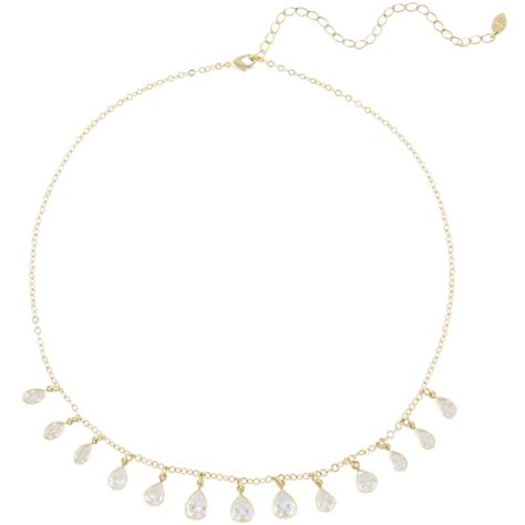 Colar Gotas Zircônias Misha por Mica Rocha