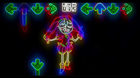 Fnf Neon Jax X Pomni Vs Bf The Amazing Digital Circus Youtube