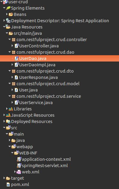 java restful com spring hibernate maven postgresql e wildfly createcriteria stack