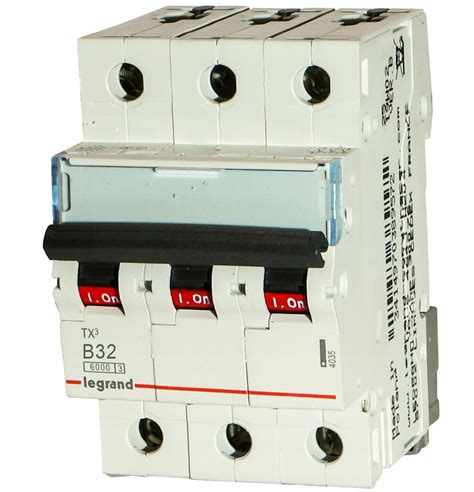 Wyłącznik nadprądowy Legrand 3P B 32A TX3 403405 008502 Cena