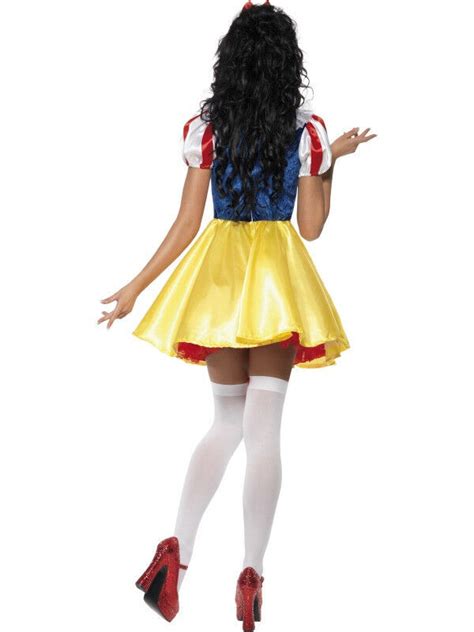 Sexy Snow White Princess Dress Costume Outfit For Cosplay Halloween
