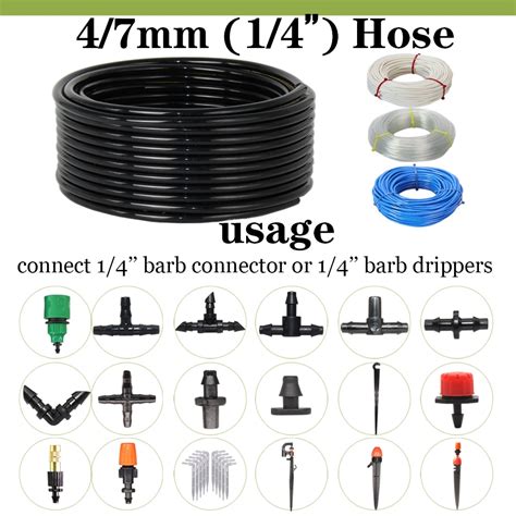Kit Complet D Arrosage Tuyau D Arrosage De Jardin En PVC Transparent