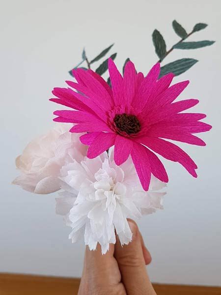 Boeket Arrangement Op Maat Papierenbloemen Nl
