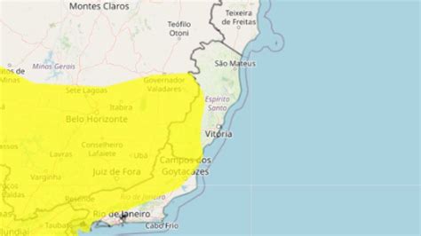 A Gazeta ES Recebe Alerta Amarelo De Chuva Forte Para 41 Cidades