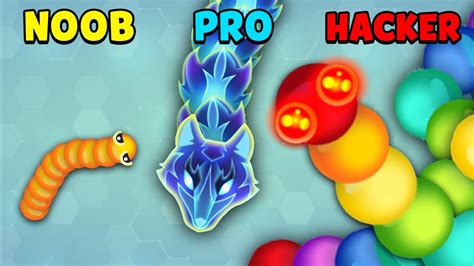 Noob Vs Pro Vs Hacker Snake Io Youtube