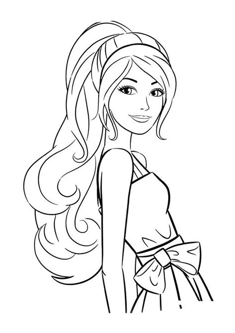 Desenhos Para Colorir Barbie Imprimir Image To U