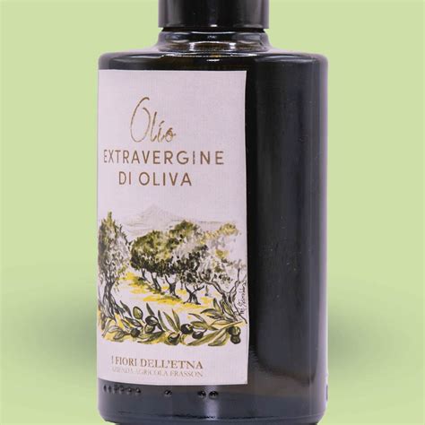 Olio Extra Vergine Di Oliva Nocellara Dell Etna