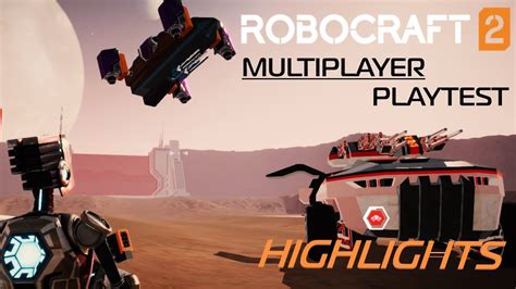 Robocraft The Flying Playtest Highlights Youtube
