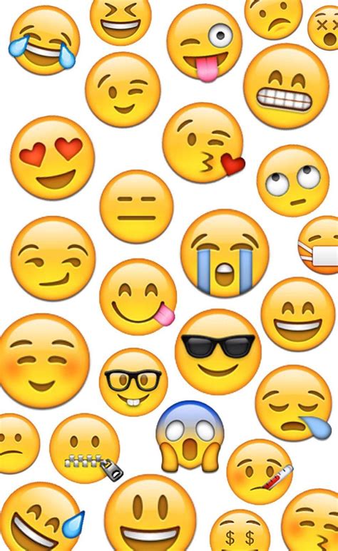 Cute Emoji Wallpapers Wallpaper Cave
