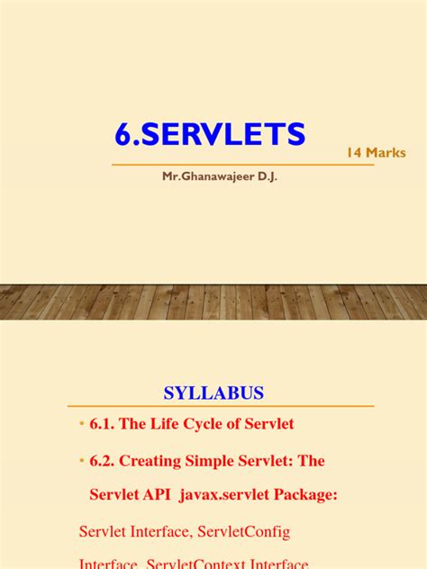 6 servlets pdf cookie java programming language