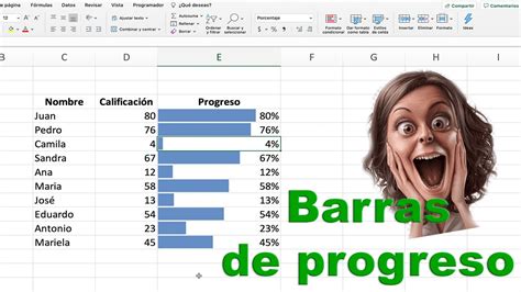 C Mo Hacer Barras De Progreso En Excel Aqu Te Lo Explico Paso A Paso