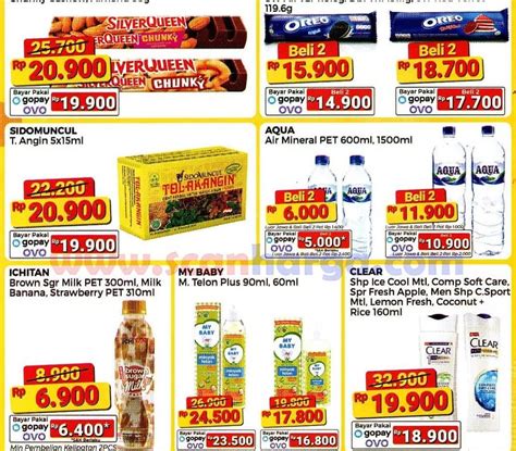 Katalog Promo Alfamart Hari Ini Sabtu 3 Juni 2023 Belanja Meriah Lebih