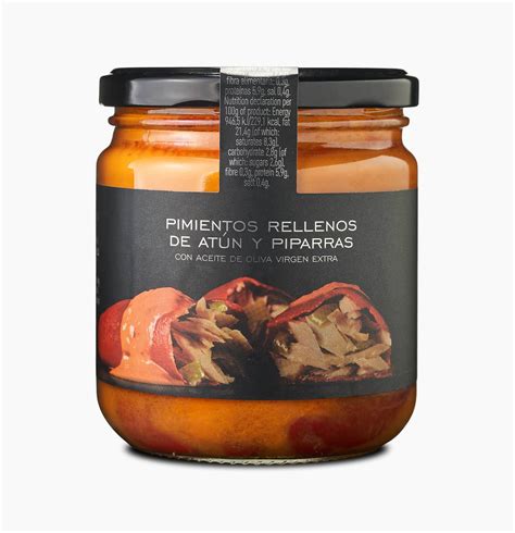 Pimientos del Piquillo Rellenos de Atún y Piparras LA CHINATA