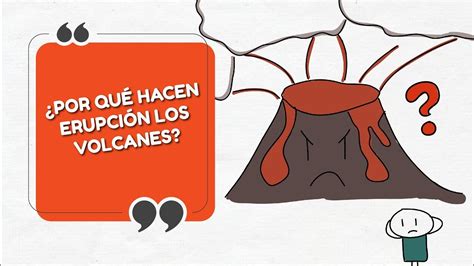 Por qué los volcanes entran en erupción para niños de preescolar