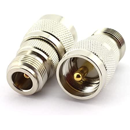 Amazon Maxmoral 2PCS BNC Male To Mini UHF Female Connector RF Coax