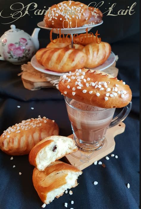 Petits Pains au Lait fourrés au Chocolat Gourmandise Assia