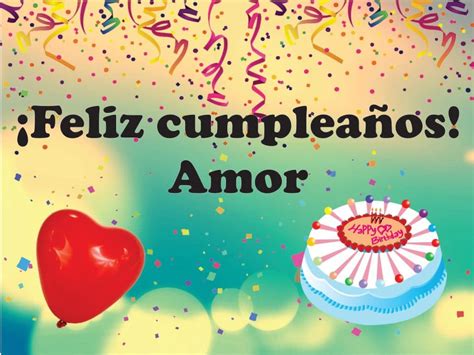 Feliz Cumpleaños Amor Imágenes y Tarjetas 2024