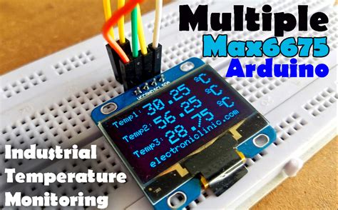 Multiple Max6675 Arduino Based Industrial Temperature Monitoring System