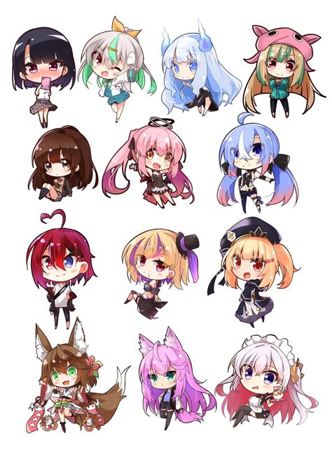 アンジェリーナメイドVtuber on Twitter RT shirube coffee SD絵いっぱい描きますのでいっぱいお