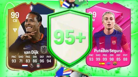 JOuvre des Choix Joueur 95 Spécial Best of FUTTIES fc24