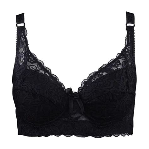 Damen Spitze Push Up Bustier mit Bügel BH Bra Reizwäsche Dessous