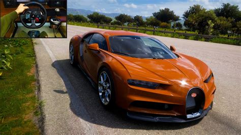 Hp Bugatti Chiron Forza Horizon Logitech G Gameplay Youtube