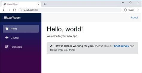 blazor webassembly preview full stack c development for web applications infoq