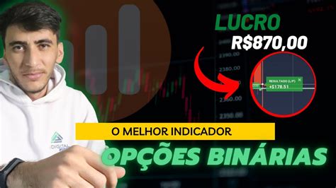 IQ OPTION Como Ganhei 870 00 o Melhor Indicador de Opções