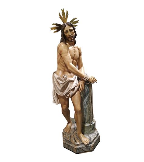 JESÚS ATADO A LA COLUMNA