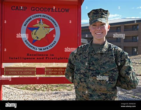 U S Marine Corps Private First Class Ellice Nisbet Marine Corps