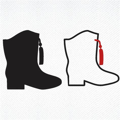 Drill Team Boot Png Etsy